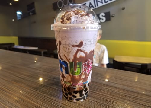 slide 1 of 10. Uploaded merchant gallery slide for Nu Ice and Drinks.