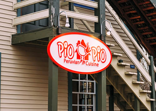 slide 2 of 9. Uploaded merchant gallery slide for Pio Pio Peruvian Cuisine.