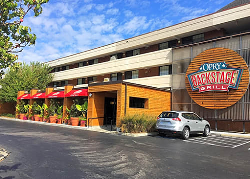 slide 2 of 9. Uploaded merchant gallery slide for Opry Backstage Grill.