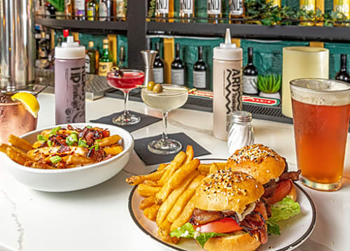 slide 5 of 7. Uploaded merchant gallery slide for Bareburger.