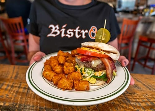 slide 5 of 8. Uploaded merchant gallery slide for Abbey Burger Bistro ...